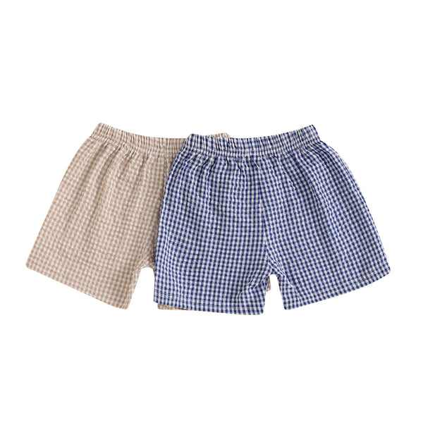 CHECKERS Set of 2 Shorts - Hazel & Bo
